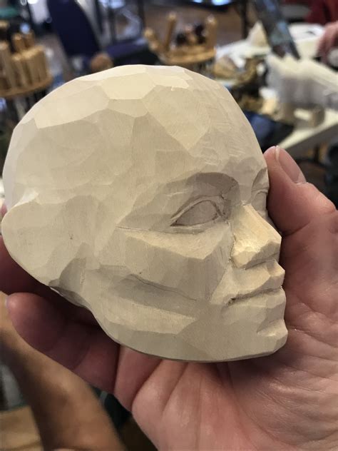 Simple Wood Carving Wood Carving Faces Face Carving Wood Carving