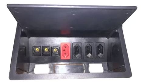 Caixa Tomada Embutir Mesa Tomadas M Dulos Full Parcelamento