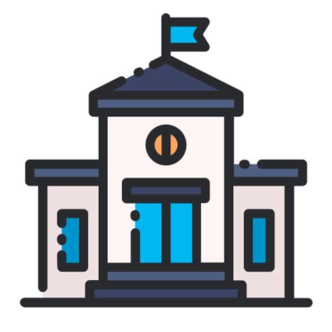 University Good Ware Lineal Color Icon