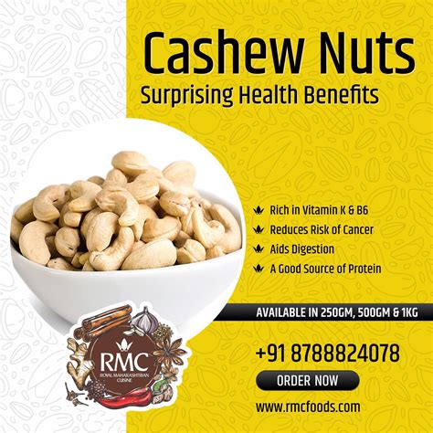 Health Benefits Of Cashew Artofit