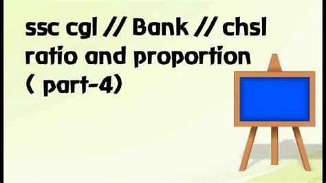 RATIO AND PROPORTION PART 4 Short Trick And Basic Method How To Solve