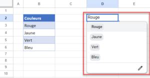 Ajouter Une Liste D Roulante Avec Mise En Forme Des Couleurs Dans Excel