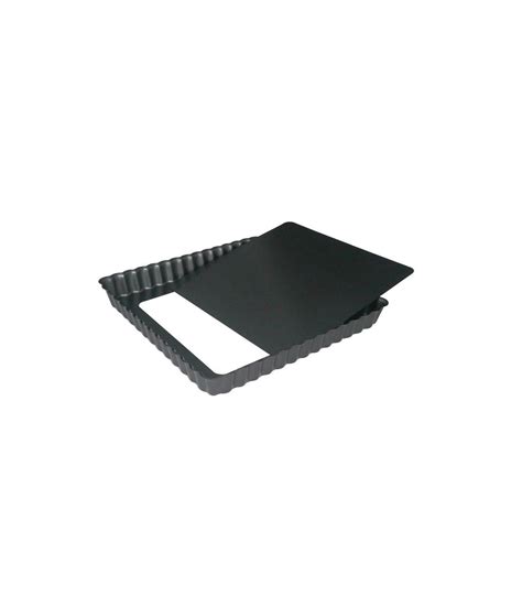 Moule A Tarte Carre Antiadhesif Avec Fond Amovible Cm De Buyer