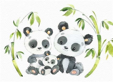 Pin by Modorova Svetlana on Для деток Panda art Baby animal drawings