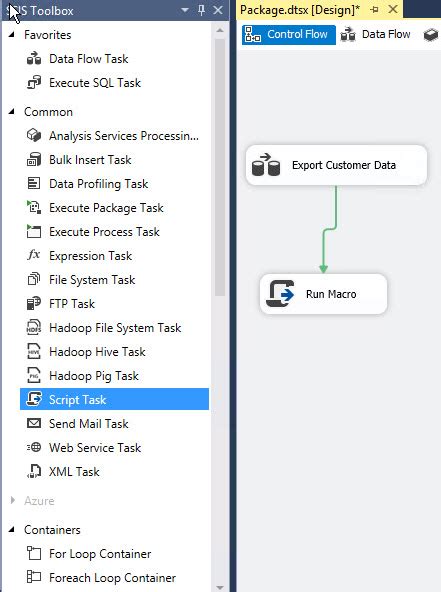 run excel macro using ssis script task {coding}sight