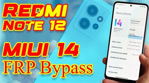 Redmi Note Frp Bypass Miui Note Frp Xiaomi