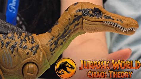 Jurassic World Chaos Theory New Suchomimus Toy Action Feature Revealed