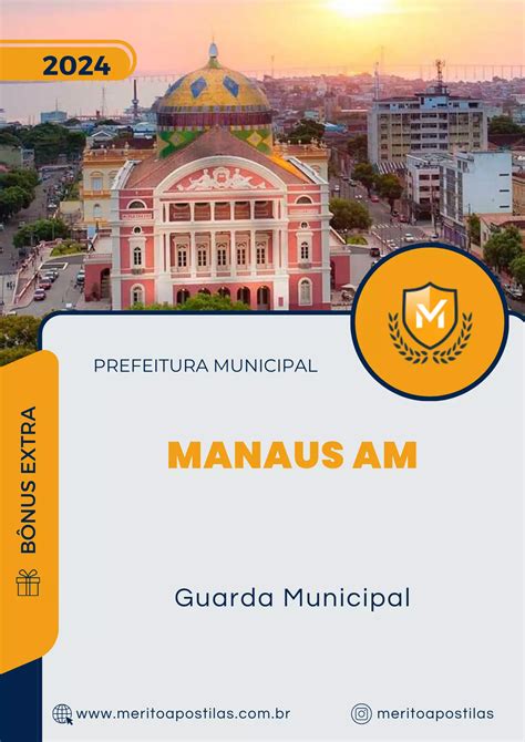 Apostila Guarda Municipal Prefeitura De Manaus Am M Rito Apostilas