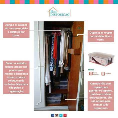 Fica Uma Breve Dica De Como Organizar O Guarda Roupa Organizar