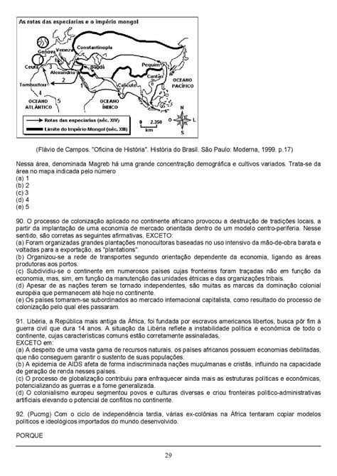 GEOGRAFIA 8 ANO EXERCÍCIOS SOBRE A ÁFRICA GABARITO ATIVIDADES PARA