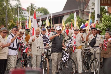 Dispora Gelar Gowes Ngontel Joeang Dalam Rangka Hari Pahlawan WARTANIAGA