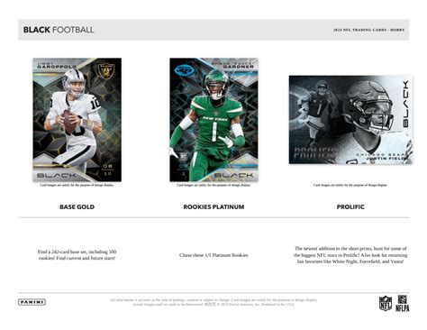 Nfl Panini Black
