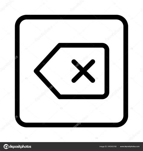Excluir O Fun O Seta Layout Teclado Imagem Vetorial De Get Net