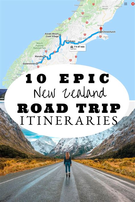 Road Trip Itineraries For New Zealand Artofit