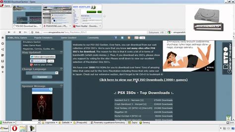 jak emulować gry na konsole playstasion 1 na PC i laptopy część 1 mp4