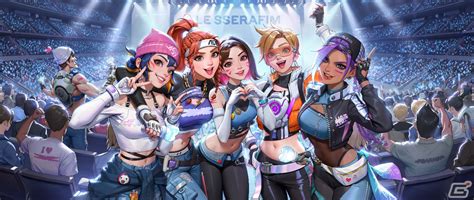 オーバーウォッチ 2にK POPグループLE SSERAFIMとのコラボ限定ゲームモードコンサートクラッシュが登場 Gamer