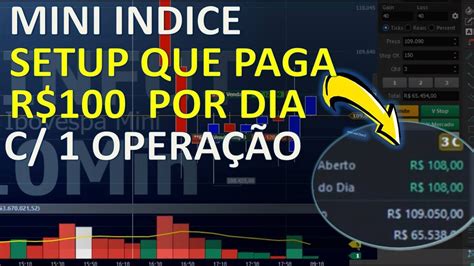 Como fazer 100 reais por dia no mini Índice Leia aqui quanto é 100