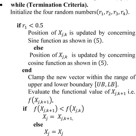 pseudo‐code of differential evolution download scientific diagram