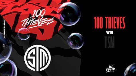 100 Vs TSM Week 5 Day 3 LCS Summer Split 100 Thieves Vs TSM