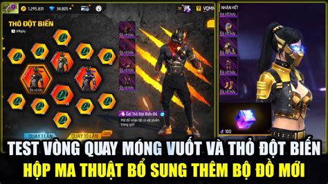 Test Vòng Quay Nắm Đấm Móng Vuốt Và Thỏ Đột Biến Trở Lại Hộp Ma Thuật