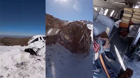 Hallan los restos del avión utilizado en La sociedad de la nieve en