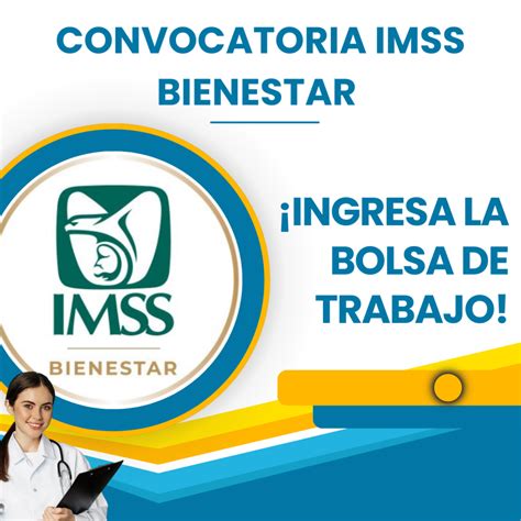 Convocatoria IMSS Bienestar Ingresa La Bolsa De Trabajo 2024