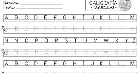 Aprende A Escribir Con Fichas De Caligrafia Imágenes Gratis