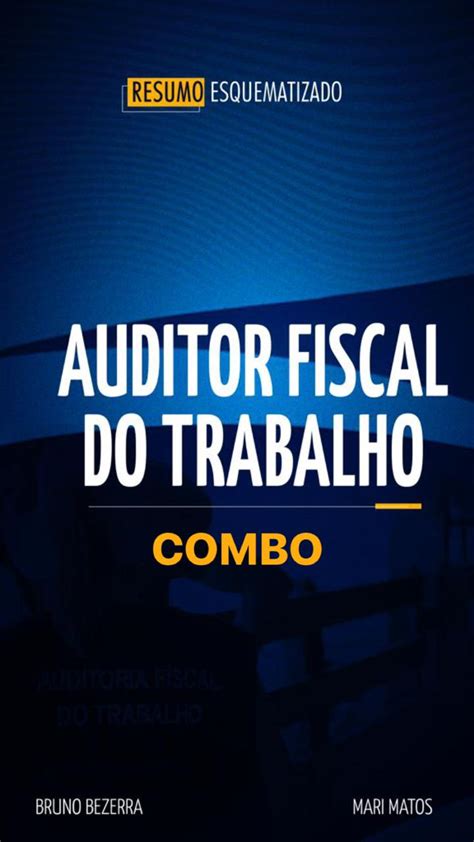 Auditor Fiscal Do Trabalho Aft Resumo Esquematizado Supercombo