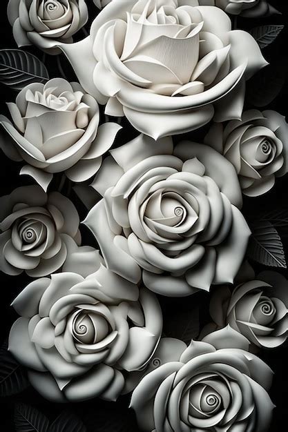 Black And White Rose Wallpaper Hd Infoupdate Org