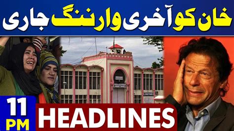 Dunya News Headlines Pm Last Warning Issued To Imran Khan Pti