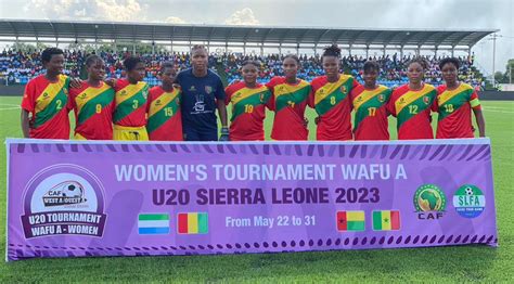 Tournoi féminin UFOA U 20 après la Sierra Léone la Guinée va défier