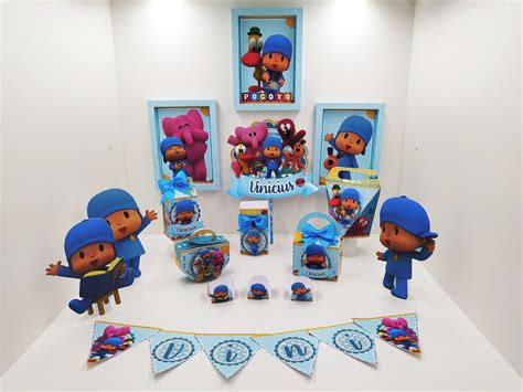Kit Festa Pocoyo Elo Produtos Especiais