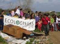 Denuncia de un vertedero ilegal Ecologistas en Acción