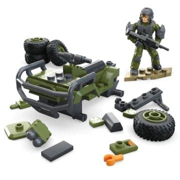MEGA Halo Juguete de Construcción Mongoose del Fleetcom