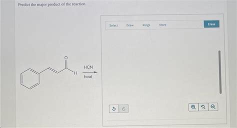 Solved Predict The Major Product Of The Reaction