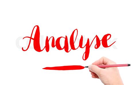 Analyse Stock Image Colourbox