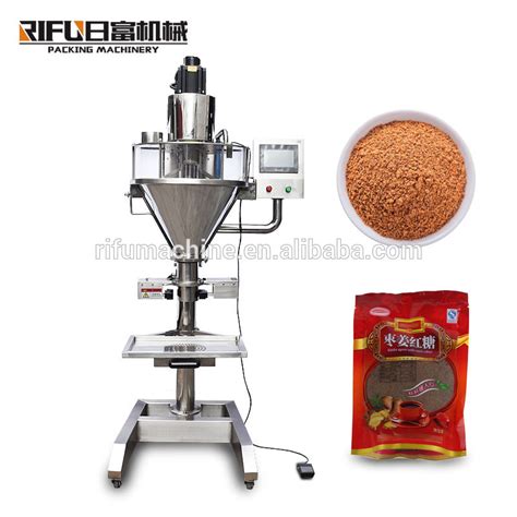 Semi Automatic Banana Flour Auger Powder Dosing Filling Packing Machine