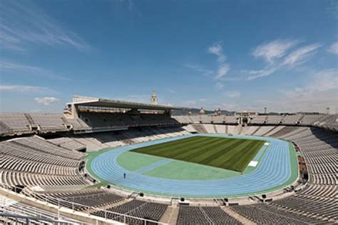 Olímpico de Montjuic nuevo estadio del Barcelona imagen a imagen así