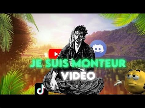 JE SUIS MONTEUR VIDÉO Payant montage video YouTube
