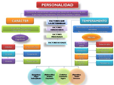 Mapa Conceptual De La Personalidad Donos
