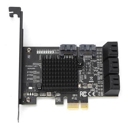 Duokon Carte PCI E vers SATA3 0 Carte d extension de contrôleur PCI E