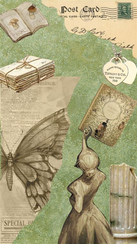 Green Academia Aesthetic Green Aesthetic Collages Polar Past