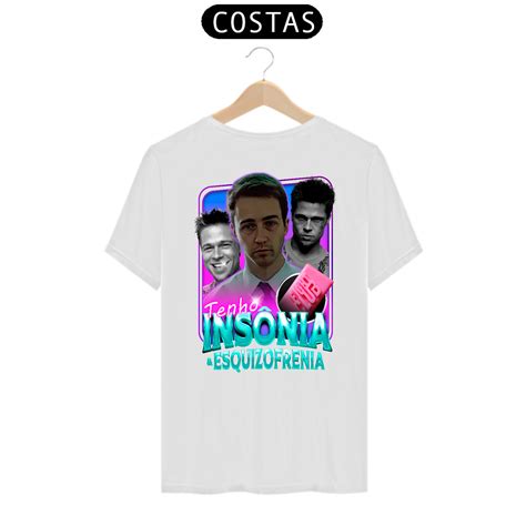 T Shirt Classic Tenho insônia e esquizofrenia R 59 00 em CAMISETA PLACEBO