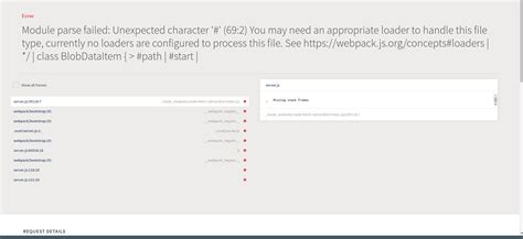 module parse failed unexpected token you may need an appropriate loader to handle this file