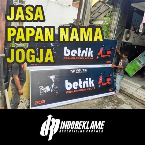 Jasa Bikin Papan Nama Di Jogja Indoreklame Co Id
