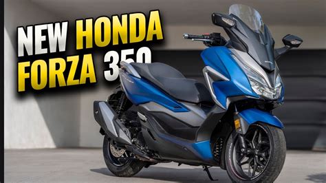 2023 Honda Forza 350 Maxi Scooter Review YouTube