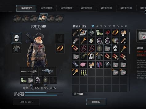 WASTELAND 3 Inventory UI By Alisha On Dribbble Post Apocalyptic Games