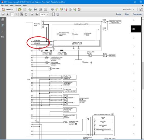 Nissan D40 Ecu Pinout