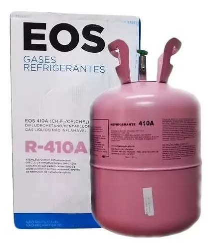 Botija Gas Refrigerante R410a 410a 11 34 Kg Eos Parcelamento Sem Juros