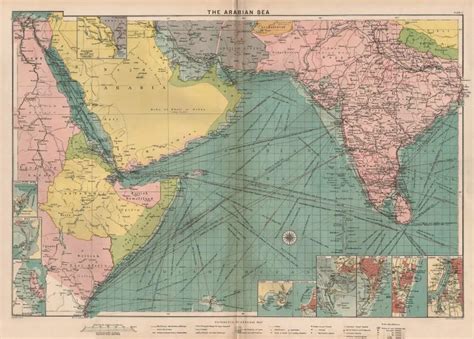 Map Of Persian Gulf And Gulf Of Aden